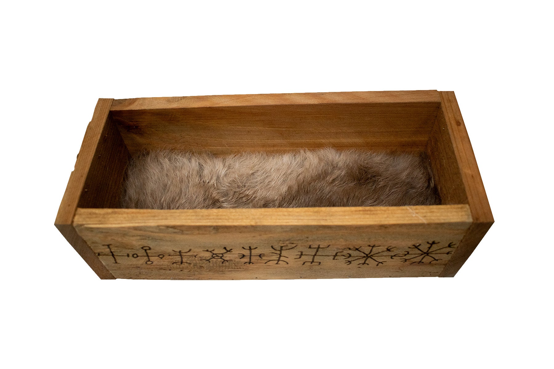 9 Helms Rabbit Hide Lined Box