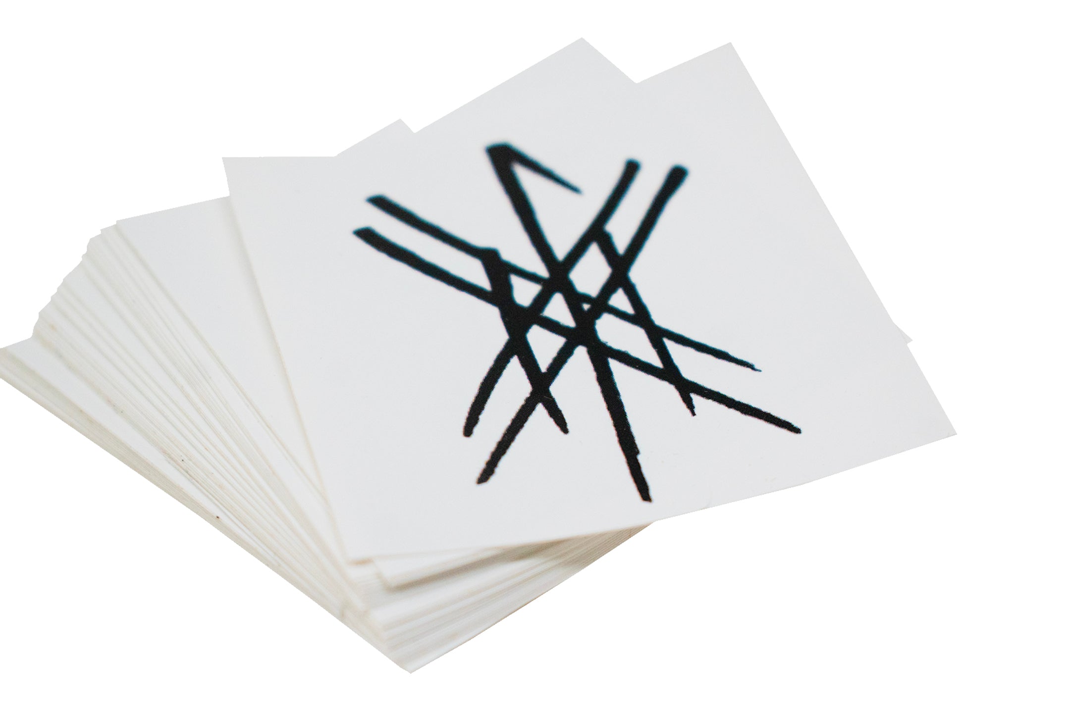 Cleansing of negative energy bindrune sticker - 2x2