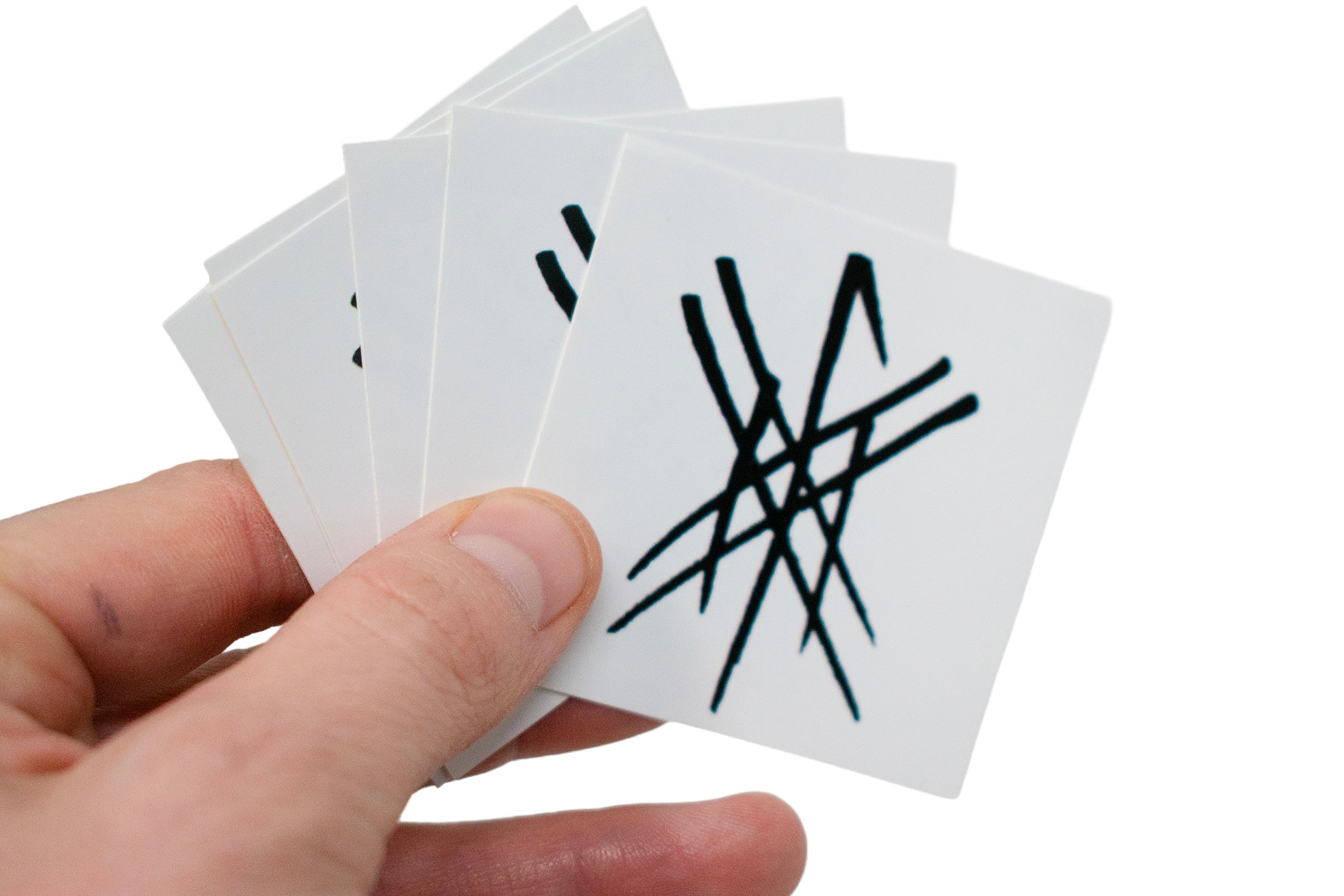 Cleansing of negative energy bindrune sticker - 2x2