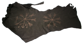 pagan altar + rune casting cloths