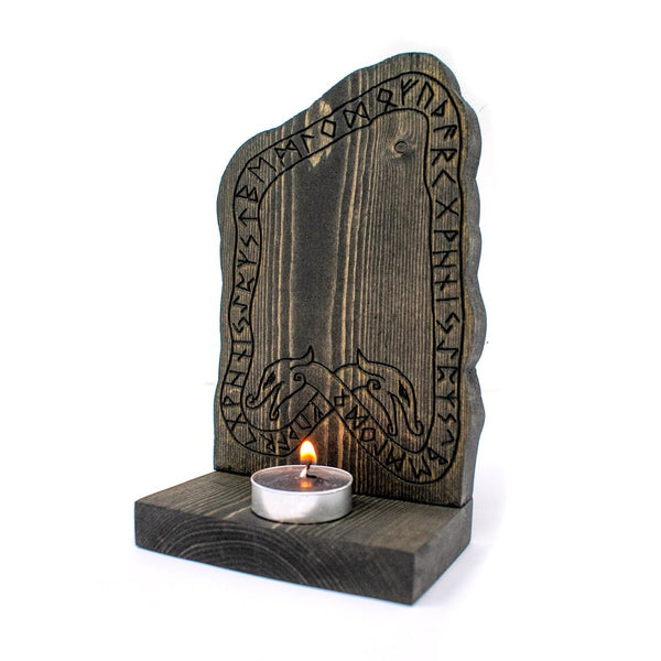 heathen altar - Rune stone altar