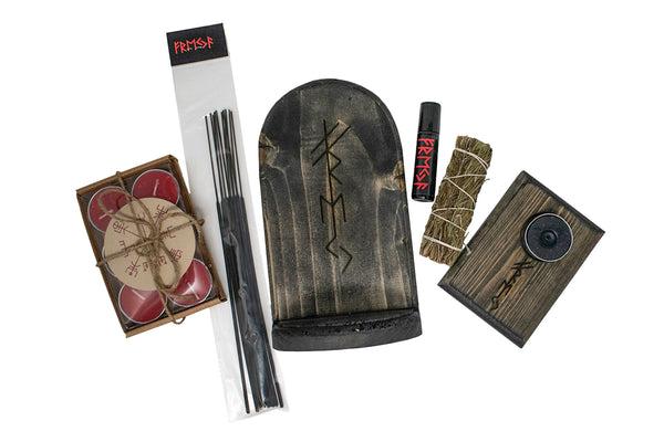 Freya Altar Kit - norse pagan altar set